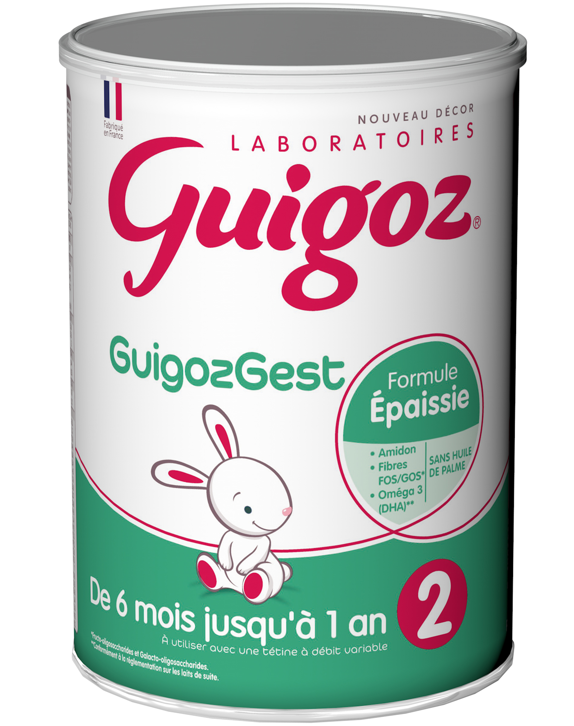 2° Age - Lait Guigozgest Formule Epaissie - 800 g | Pharmacie ...