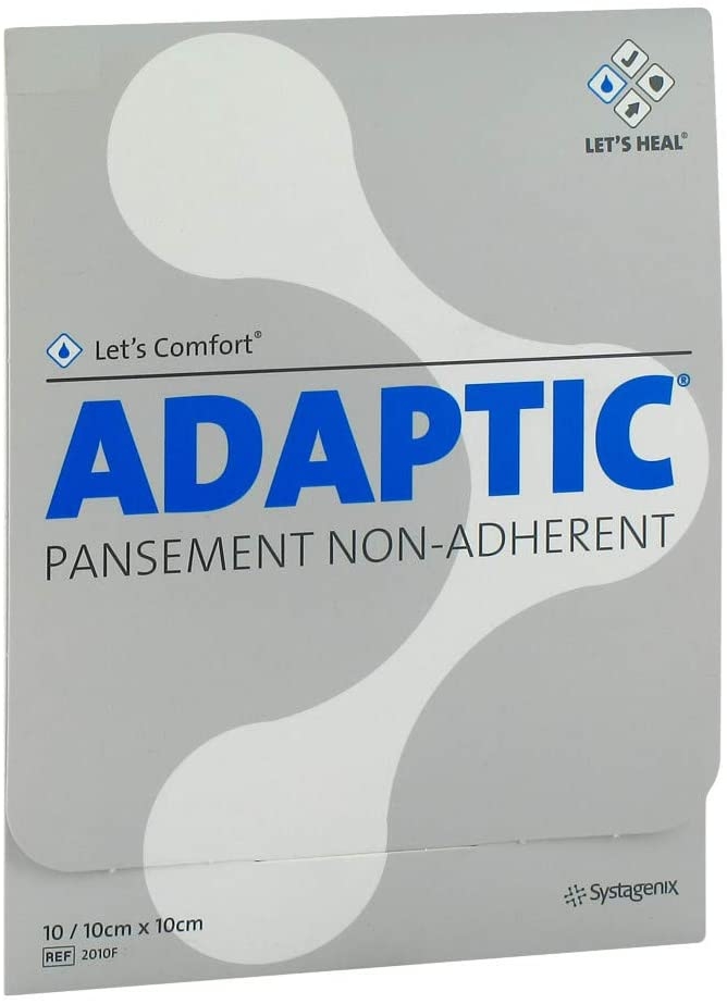ADAPTIC - Pansement Non-Adhérent 10x10 cm - 10 pansements | Pharmacie ...