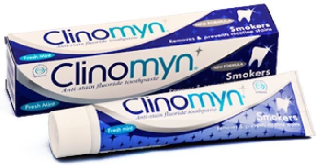 CLINOMYN - Dentifrice Anti-Tâches au Fluor pour Fumeurs - 75 ml ...