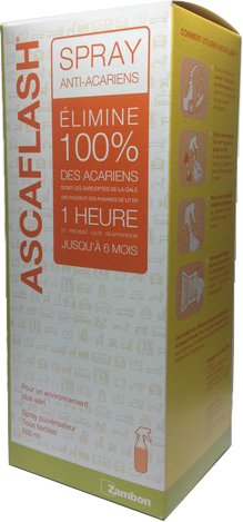 Ascaflash Anti-Acarien -spray 500 ml | Pharmacie & parapharmacie en ligne