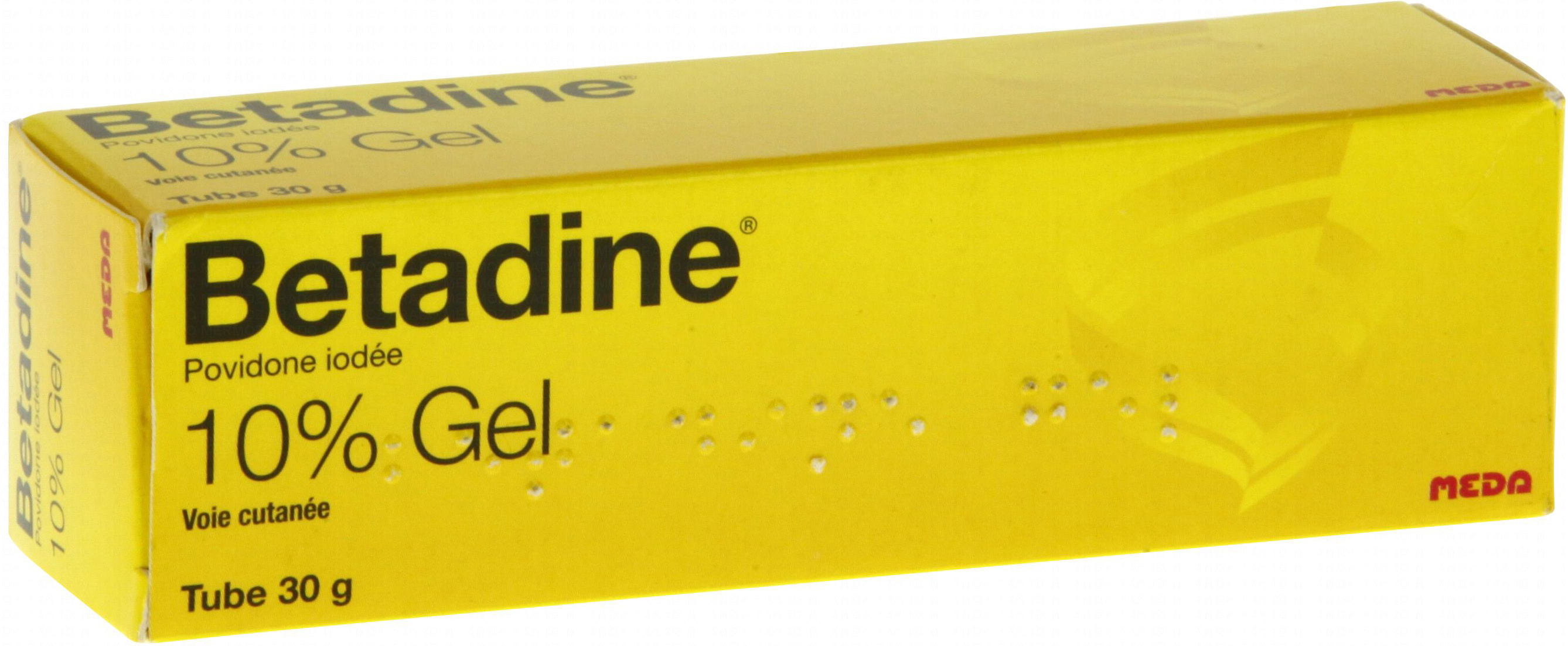 Betadine 10 % Gel Usage Local - 30 g | Pharmacie & parapharmacie en ligne