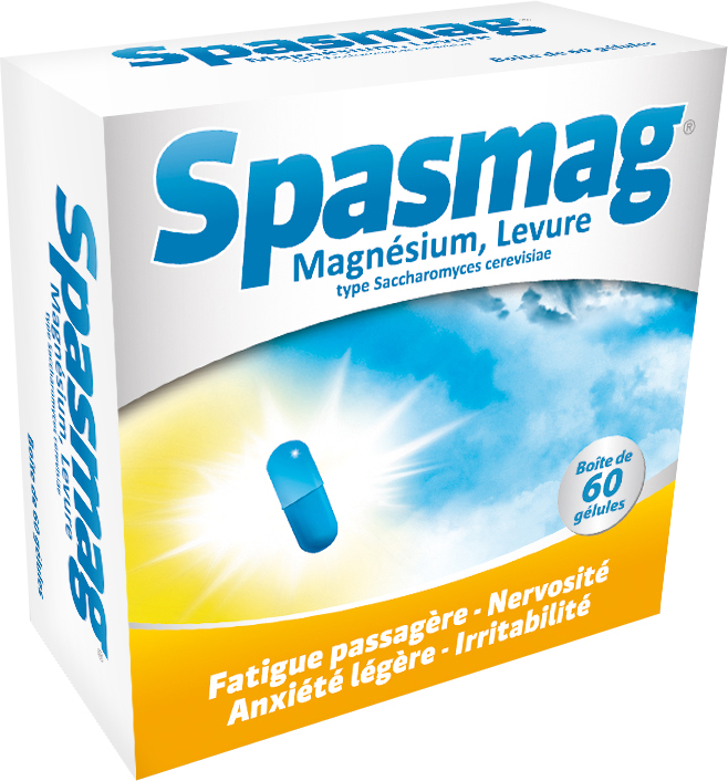 SPASMAG - Supplémentation en Magnésium - 60 gélules | Pharmacie ...