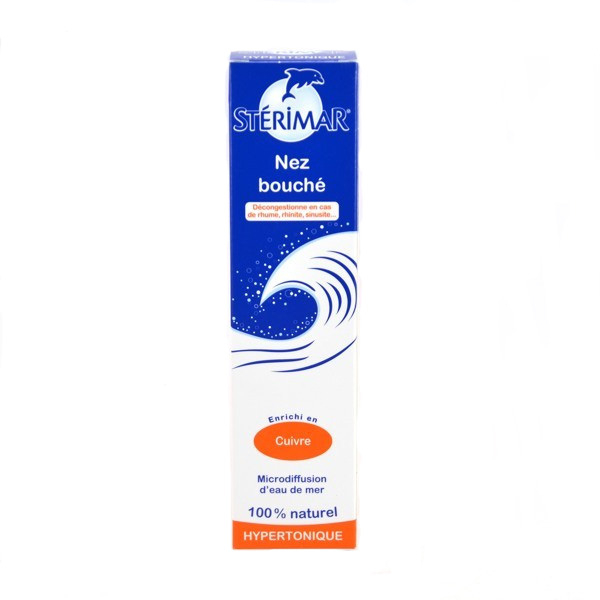 STERIMAR Solution Nasale hypertonique - Nez Bouché - 50 ml | Pharmacie ...