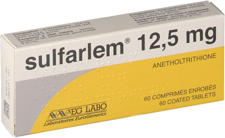 Sulfarlem 12,5 mg - 60 comprimés | Pharmacie & parapharmacie en ligne