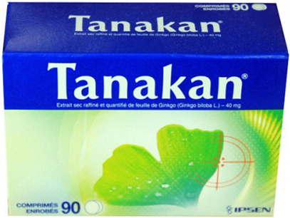 Tanakan 40 mg - 90 comprimés | Pharmacie & parapharmacie en ligne
