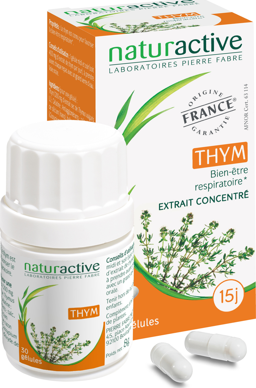 PHYTOTHERAPIE - Thym - 30 gélules | Pharmacie & parapharmacie en ligne