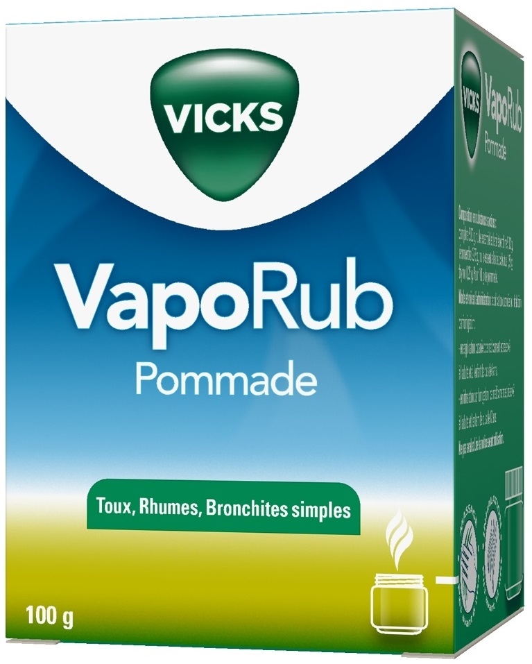 VICKS VapoRub Pommade ORL - 100 g | Pharmacie & parapharmacie en ligne