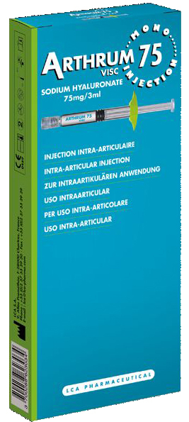 Arthrum 75 mg Visc Mono Injection | Pharmacie & parapharmacie en ligne