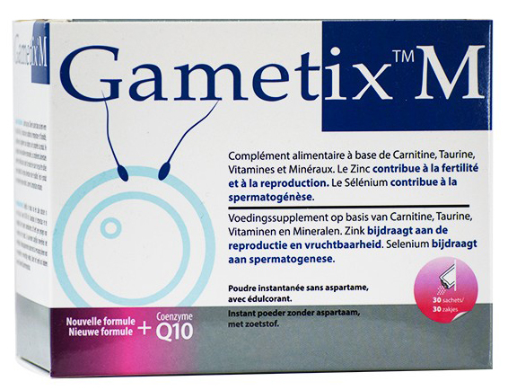 Gametix M - Fertilité - 30 sachets | Pharmacie & parapharmacie en ligne