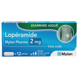 Lopéramide - Anti-Diarrhéique 2 mg - 12 gélules | Pharmacie ...