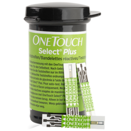 ONETOUCH - Select Plus - 100 Bandelettes Réactives | Pharmacie ...