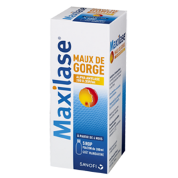 MAXILASE - Sirop Maux de Gorge - 200 ml | Pharmacie & parapharmacie en ...