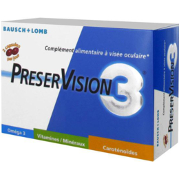 PRESERVISION 3 - Rétine - 60 capsules | Pharmacie & parapharmacie en ligne